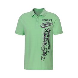 John Devin Damen Poloshirt, Gr&uuml;n, Gr. S (44/46), Herrenmode, 100% Baumwolle