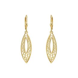 Sofia Milani Ohrringe 'Oval Ornament' Damen Gr&ouml;&szlig;e One Size gold