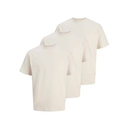 Jack & Jones Jack & Jones Shirt 'Cotton Relaxed' Herren Gr&ouml;&szlig;e M offwhite
