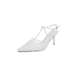 Ital-Design Slingpumps Damen Gr&ouml;&szlig;e 40 wei&szlig;