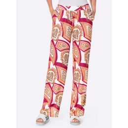 Heine Damen Schlupfhose, Rosa, Gr. 38, Sommerhosen, Material: Polyester