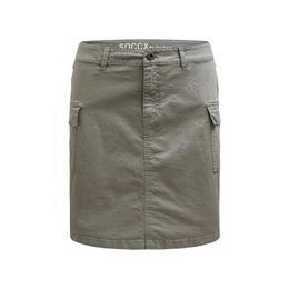 SOCCX Basic Rock im Cargo-Stil Damen Gr&ouml;&szlig;e 36 oliv