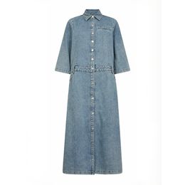 Ivy Copenhagen Dress ' IVY-Augusta ' Damen Gr&ouml;&szlig;e 44 blue denim Sommerkleid