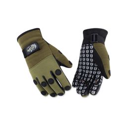 normani Full Finger Gloves ' Selachii ' male size 5XL Olive / Black / White