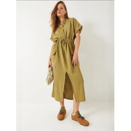 Bianco Lucci Kleid Damen Gr&ouml;&szlig;e 38 oliv Sommerkleid
