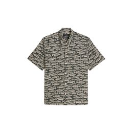 Marc O'Polo Button Up Shirt male size M Light green / natural white
