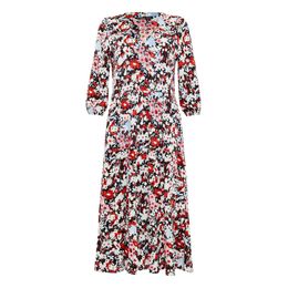 Threadbare. Threadbare Summer Dress 'Lizzle' female size 46 Light blue / Red / Black / White