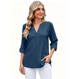 Kojooin Top Damen Gr&ouml;&szlig;e M dunkelblau