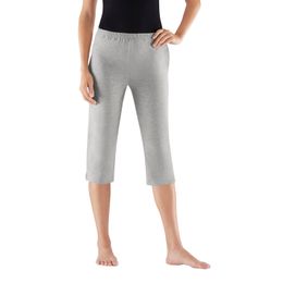 feel good Damen Capri-Hosen, Bunt, Gr. 36/38, Jogginghosen, Material: Baumwolle