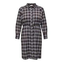 Only Carmakoma Kleid Damen Gr&ouml;&szlig;e 42 grau Sommerkleid