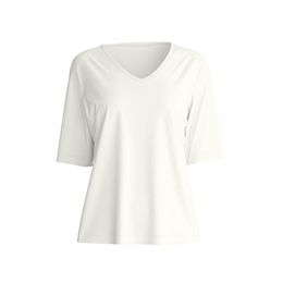 Calida Schlafshirt 'Late Bloom M&M' Damen Gr&ouml;&szlig;e XS elfenbein