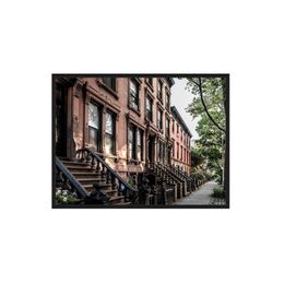 Liv Corday Wandschmuck 'Brooklyn Style' Herren Gr&ouml;&szlig;e 30x40 schwarz