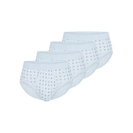 Schiesser Slip 'Cotton Essentials Feinripp' Herren Gr&ouml;&szlig;e L hellblau