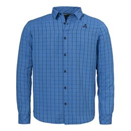 Sch&ouml;ffel Sch&ouml;ffel Athletic Button Up Shirt male size L Blue