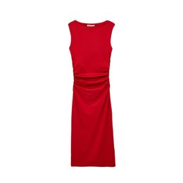KOTON Kleid Damen Gr&ouml;&szlig;e 32 rot Sommerkleid