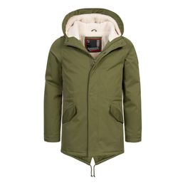 Alessandro Salvarini Parka 'AS138' Herren Gr&ouml;&szlig;e XL dunkelgr&uuml;n