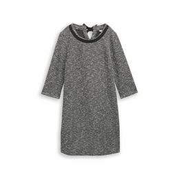 Tom Tailor Kleid Damen Gr&ouml;&szlig;e 44 schwarzmeliert Sommerkleid