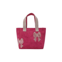 KRZY Handtasche 'Krzy' Damen Gr&ouml;&szlig;e One Size dunkelpink / silber