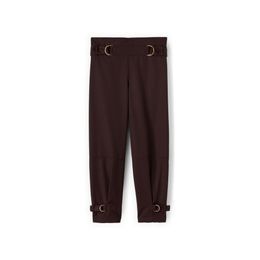MOTIVI Pants female size 42 Brown