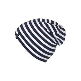 Sterntaler Beanie boy size 45 marine blue / White