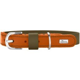 Sport Dog Dog Sport HUNTER Hundehalsband wolmar biothane x leder khaki L