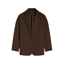 Bershka Blazer Damen Gr&ouml;&szlig;e 40 dunkelbraun
