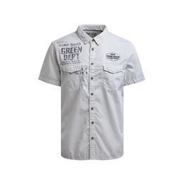 CAMP DAVID Button Up Shirt male size 4XL Light grey