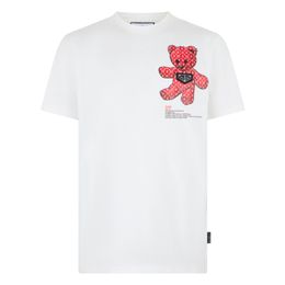 Philipp Plein Kurzarm-Rundhals-T-Shirt Teddy
