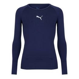 Puma - "Liga" T-Shirt f&uuml;r Herren, Lang&auml;rmlig (Kurzmantel)
