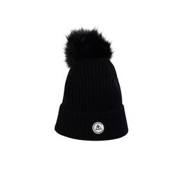CASH-MERE.CH Beanie male size 55/60 Black / White