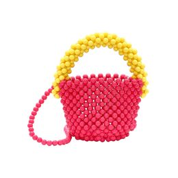 Koosh Umh&auml;ngetasche Damen Gr&ouml;&szlig;e One Size gelb / pink