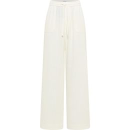 MUSTANG Pants 'Lacey ' female size 34 Wool white