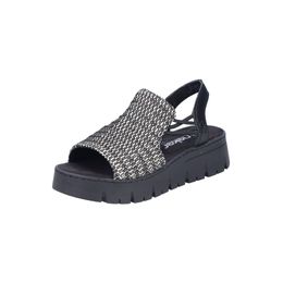 Rieker Sandals female size 41 Black / White