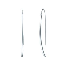 Lulu & Jane Ohrringe Damen Gr&ouml;&szlig;e One Size silber