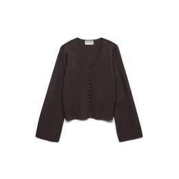 V&eacute;ro Moda Vero Moda Strickjacke 'AWHANNA' Damen Gr&ouml;&szlig;e M braun