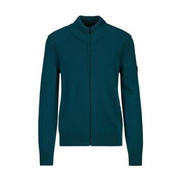 19V69 Italia Strickjacke 'Zaccaria' Herren Gr&ouml;&szlig;e M petrol