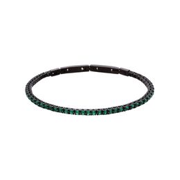 Guess Armband 'Klassisch Chic' Herren Gr&ouml;&szlig;e Onesize gr&uuml;n / schwarz
