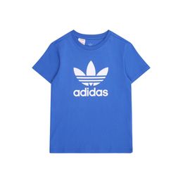 ADIDAS ORIGINALS Shirt 'Adicolor Trefoil Tee' boy size 146 Royal blue / White