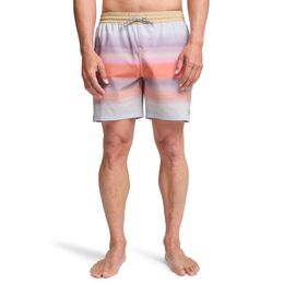 Billabong Badeshorts 'Sundays Layback' Herren Gr&ouml;&szlig;e M creme / tanne / flieder / orange