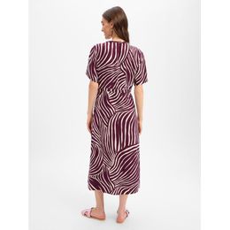 Street One Freizeitkleid in aubergine ecru - 0001 | Gr.: 46