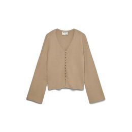 V&eacute;ro Moda Vero Moda Strickjacke 'VMHanna' Damen Gr&ouml;&szlig;e XS greige