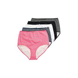 Ulla Popken Slip Damen Gr&ouml;&szlig;e 5XL/6XL magenta / schwarz / wei&szlig;