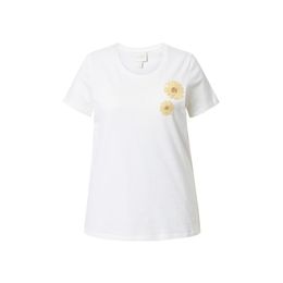 Ulla Popken T-Shirt Damen Gr&ouml;&szlig;e XXL/XXXL gelb / offwhite