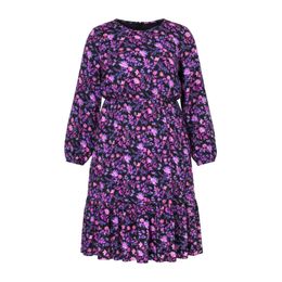 Angel of Style Kleid Damen Gr&ouml;&szlig;e 42 lila / schwarz Sommerkleid