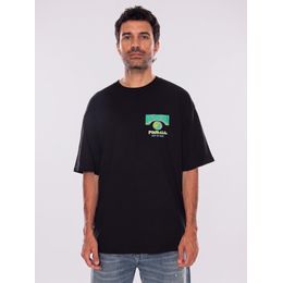 Carhartt Work In Progress Carhartt Wip Shirt 'S/S PINBALL T-SHIRT BLACK' Herren Gr&ouml;&szlig;e M schwarz
