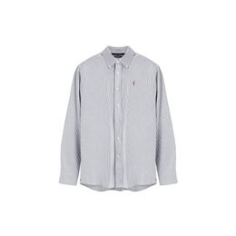 Polo Club Business Shirt ' RIGBY ' male size 47/48 Navy / Blood red / White