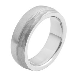 Akzent Ring 'Eternity, langlebig' Herren Gr&ouml;&szlig;e 56 silber