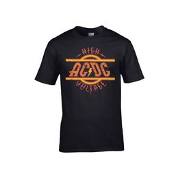 ACDC AC/DC Shirt 'AC/DC High Voltage mens Black t-shirt' Herren Gr&ouml;&szlig;e XXL schwarz