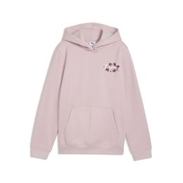 Puma Sweatshirt 'Essentials Nature 2.0' M&auml;dchen Gr&ouml;&szlig;e 152 ecru / beere / ros&eacute; / wei&szlig;