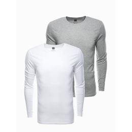 Ombre Shirt male size XL Grey / White